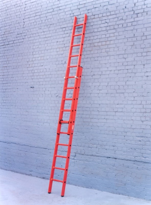 Euroglas All Glass Fibre Ladders-Three Section Push-Up - Ladders.co.uk