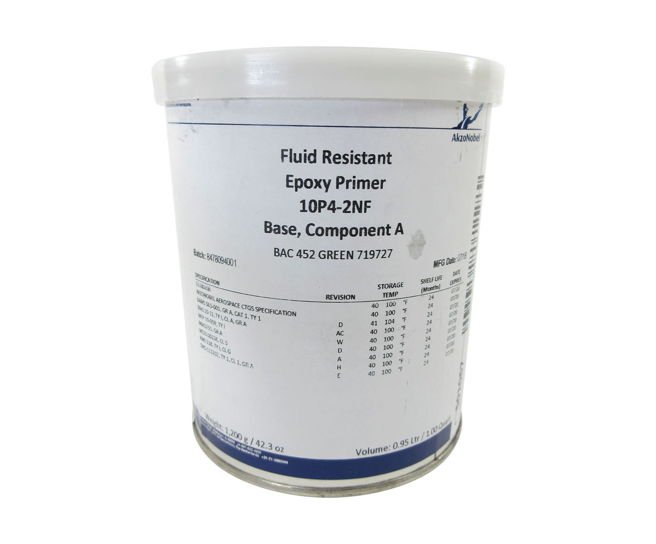 AkzoNobel Fluid-Resistant Epoxy Primer - 2-Quart Kit