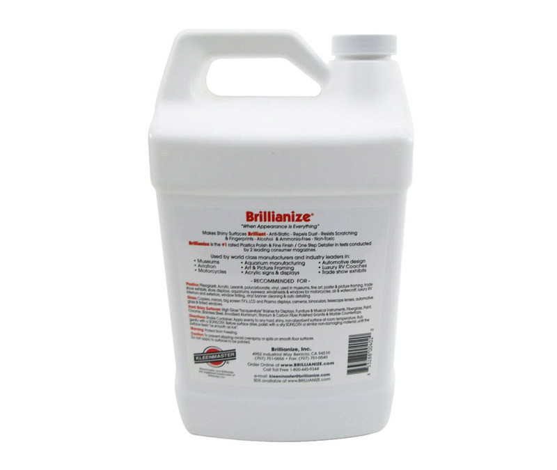 Brillianize 128-1R Plastic Cleaner & Polisher - Gallon