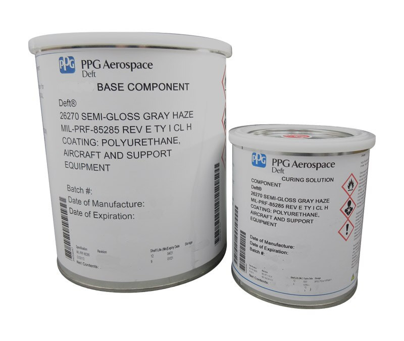 PPG Aerospace Deft 03GY363 FS#26270 Epoxy Topcoat