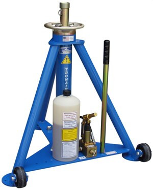Tronair 02-7856C0100 Blue Hydraulic Tail Jack - 5 Tons