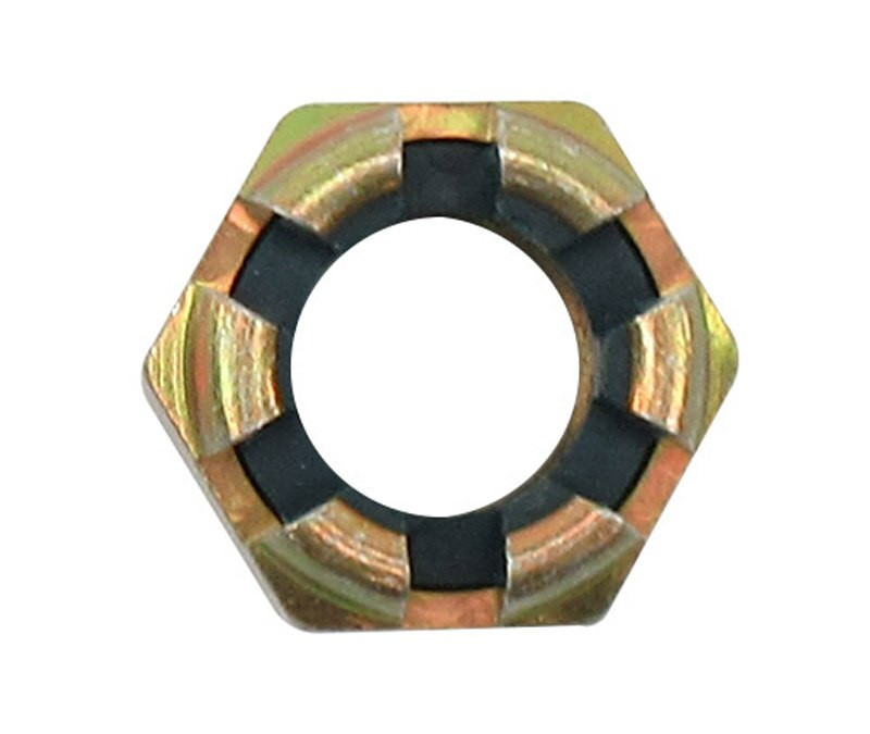 Military Standard MS17825-9 Steel Nut, Self-Locking, Slotted, Hexagon ...