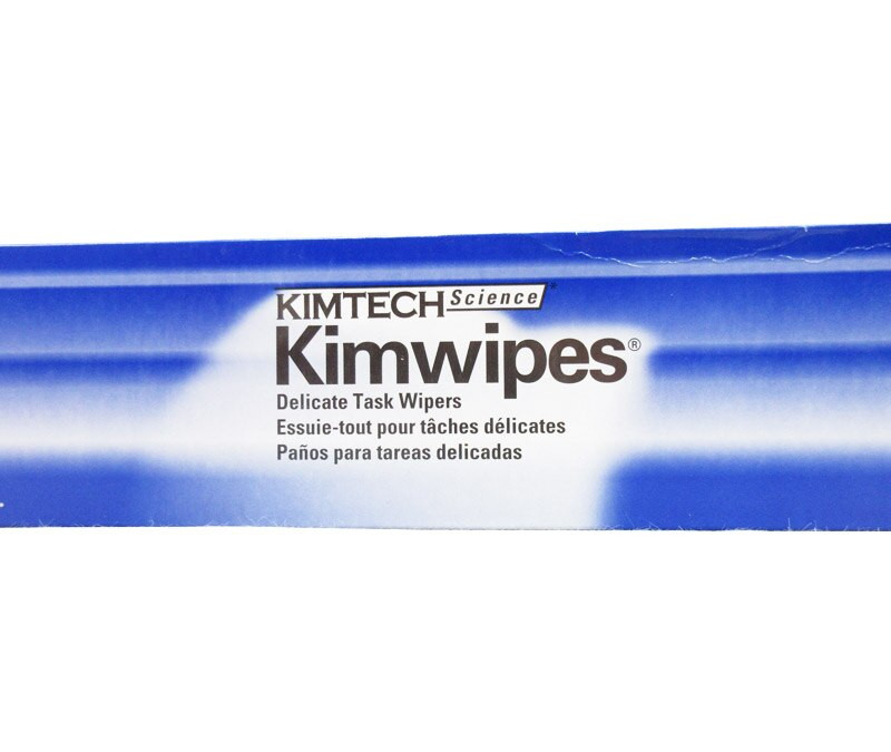 Kimwipes 34721 White 14.7" x 16.6" Light Duty Delicate Task Wipers - 90 ...