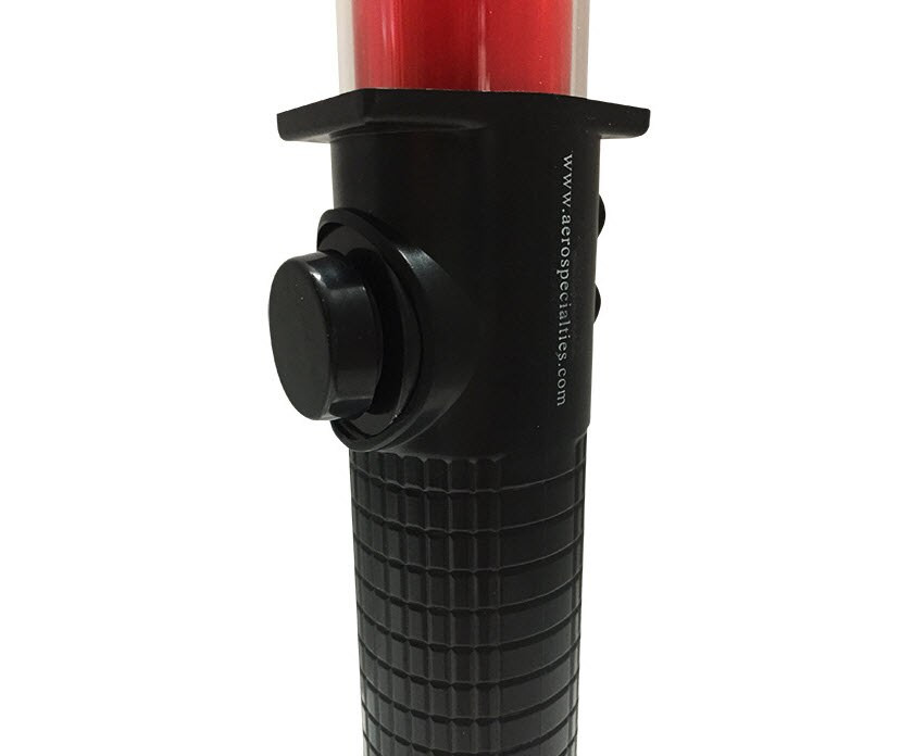 AERO Specialties Red LED Aircraft Marshalling Wand