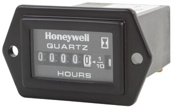 Honeywell Hobbs 85331-12 Quartz Black Rectangular 2-Screw Mount Hour ...