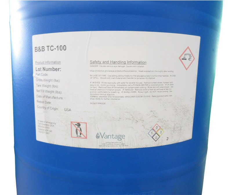 Vantage B&B TC-100 Clear MIL-C-85704B Type IIA Spec Concentrate Turbine ...