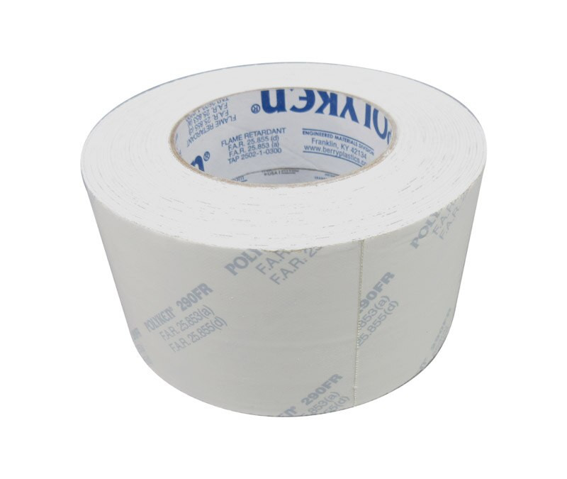 POLYKEN 290FR-3-WHT White PE Coated Fiberglass Cargo Pit Sealing Tape ...