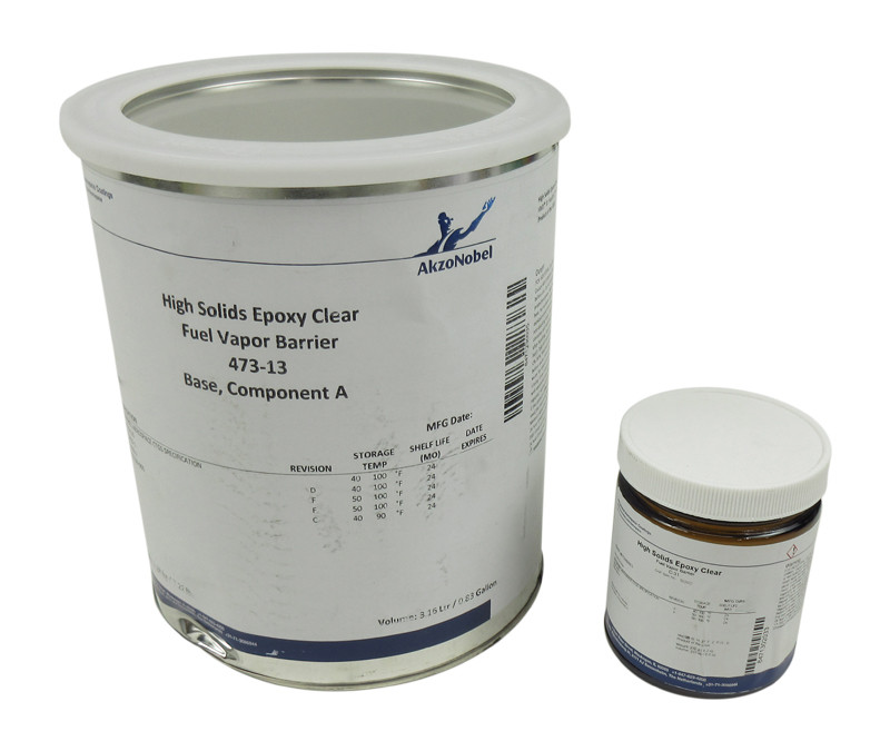AkzoNobel 473-13/C-31 Clear DPM3430-1 & -2 Spec Integral Fuel Tank ...