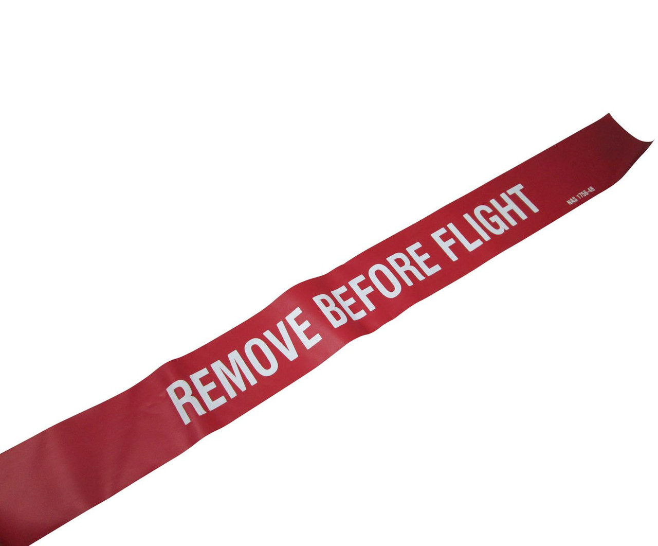 NAS "Remove Before Flight" Streamer, Red - 48 Inches