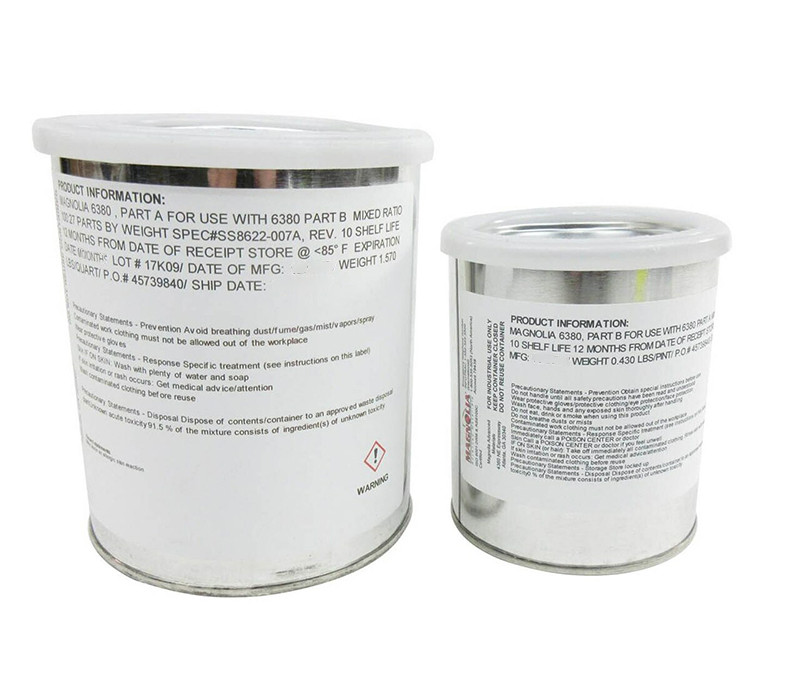 Magnobond 6380-AB/1QT Red SS 8622-007A Rev. 15 Spec Toughened Epoxy ...