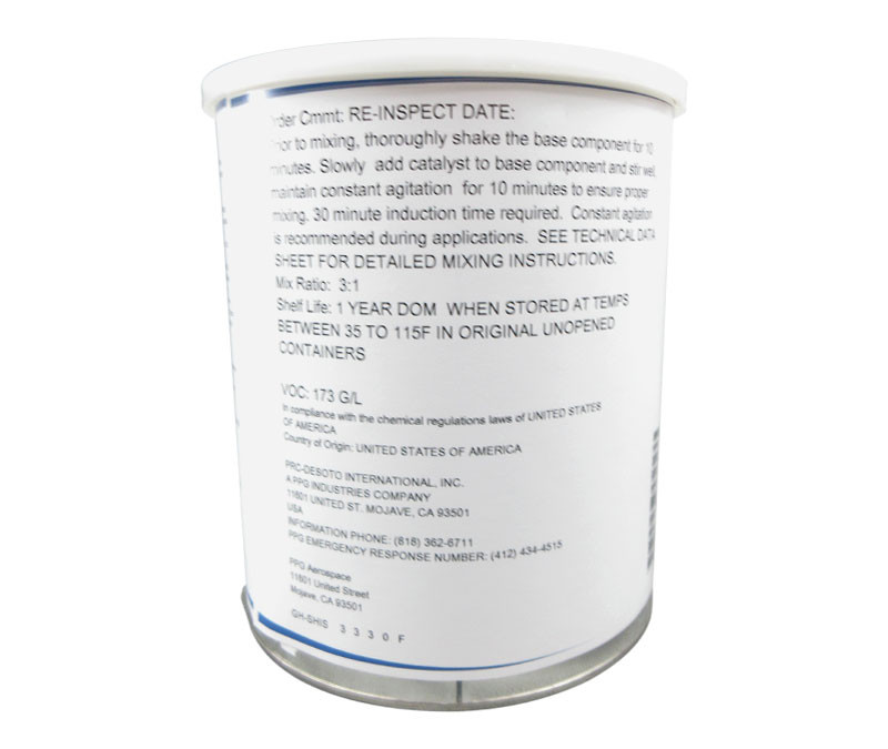 PPG Deft 01-BK-043F FS#17038 Epoxy Topcoat