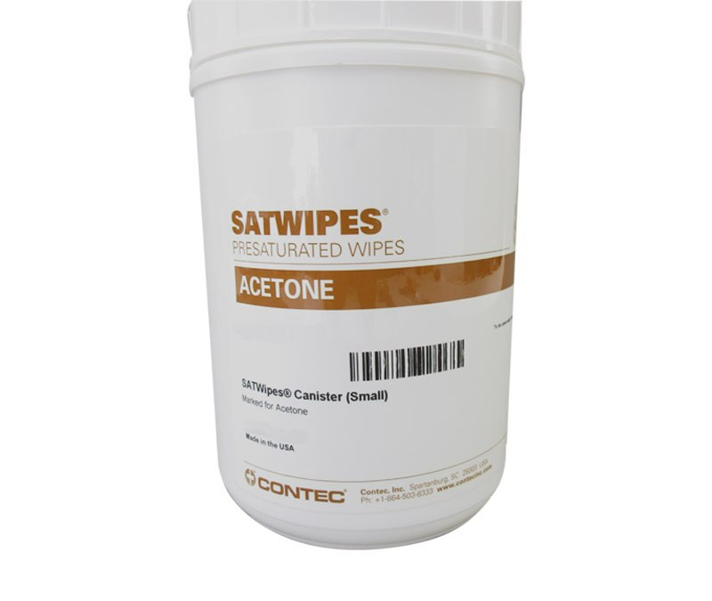 SATWIPES SWCN0180 Acetone Wipe (SW420180) Replacement Empty Canister ...