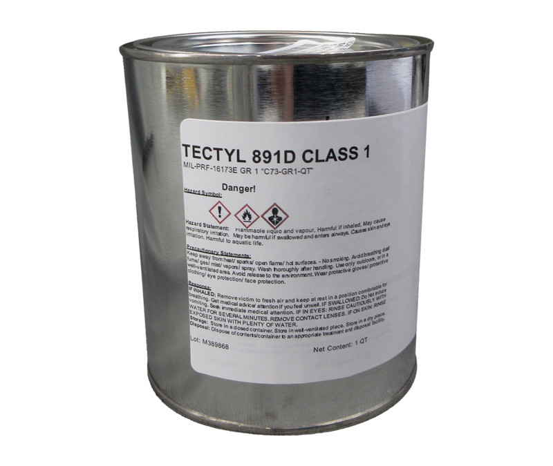 TECTYL 891D Class I Black MIL-PRF-16173E Grade 1, Class 1 Spec ...