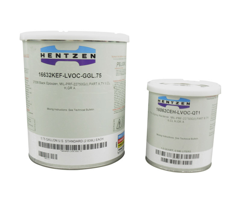 Hentzen FS#27038 Epox-Zen Topcoat - Black - 1.25 Gal