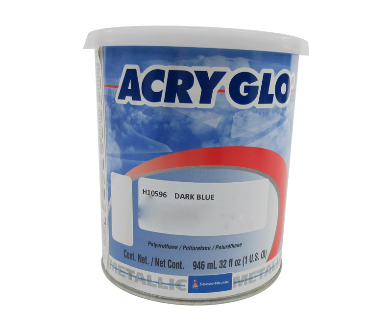 Sherwin-Williams H10596 ACRY GLO Conventional Metallic Dark Blue ...