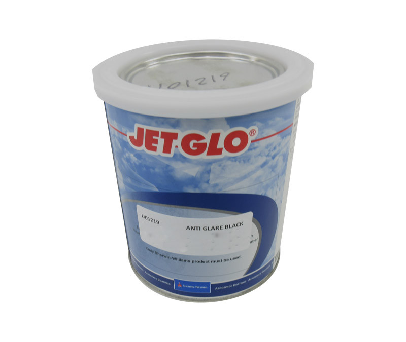 Sherwin-Williams Jet Glo Polyester Urethane Paint Black Qt.