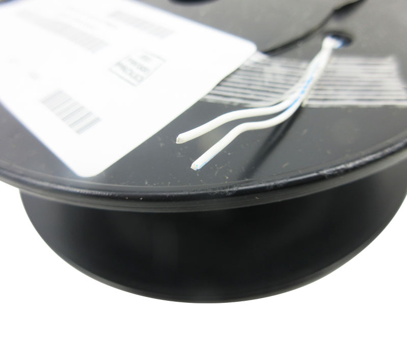 Military Specification M27500/22RC2U00 White Jacket 22 AWG 2 Conductor ...