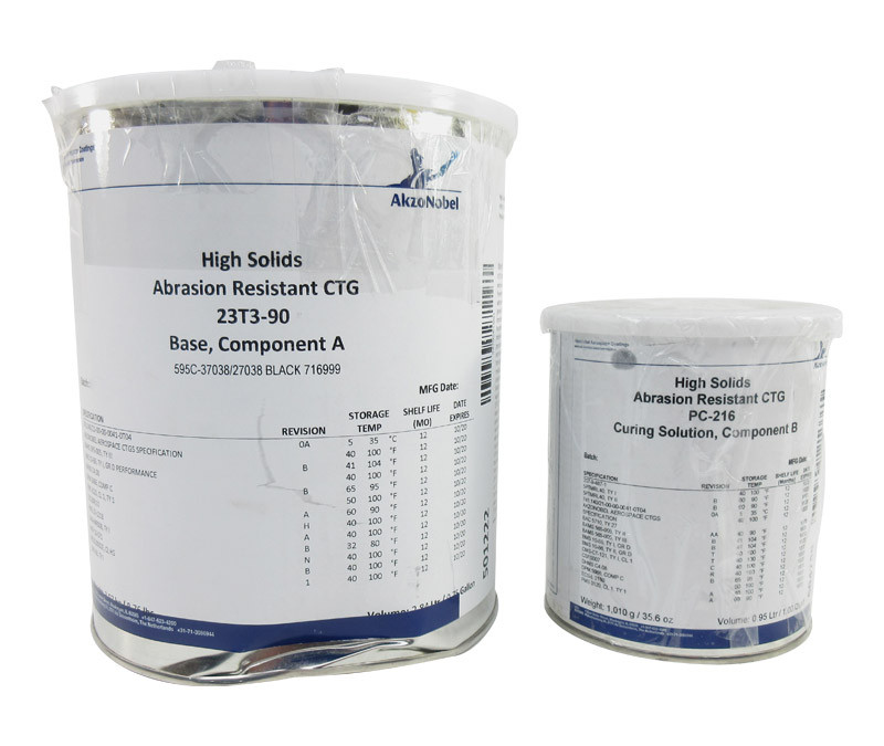 AkzoNobel 23T3-90/PC-216 BAC701/FS#37038 Black BMS 10-86, Type I, Grade ...