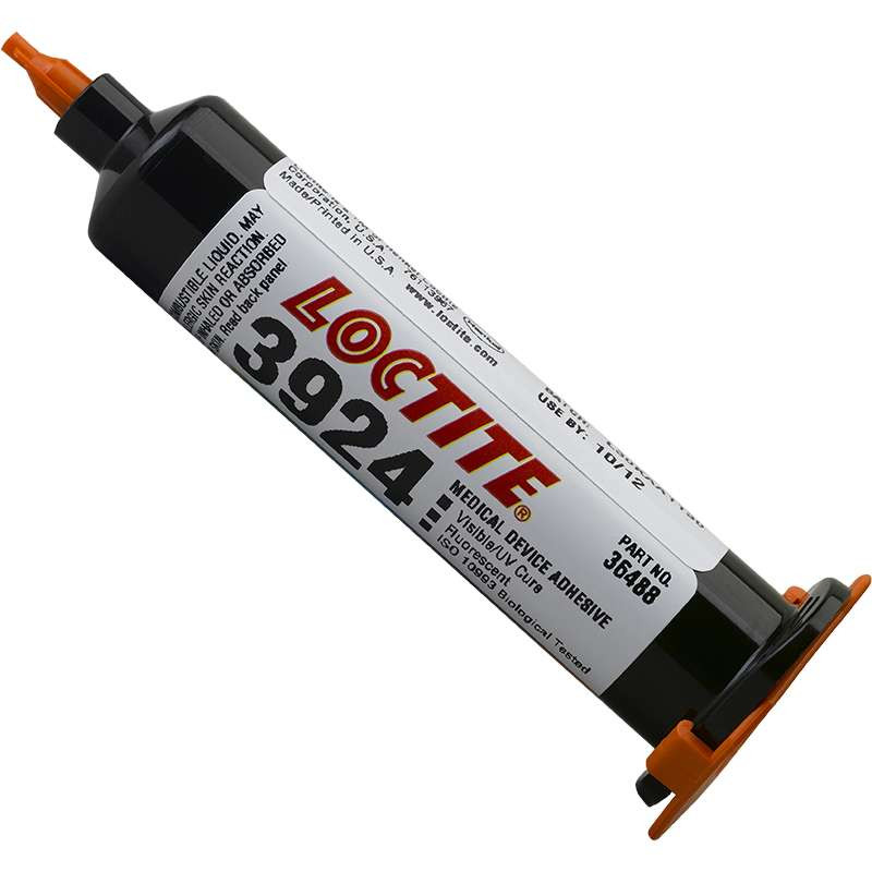 Henkel Loctite 3924 Light Cure Adhesive - Plastic/Metal - 25ml Syringe ...