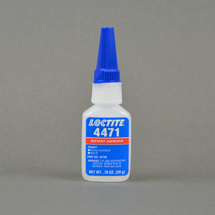 Henkel 44740 Loctite 4471 Clear Prism Instant Adhesive - 20 Gram Bottle ...