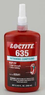 Henkel 63541 LOCTITE 635 Green High-Strength Slip Fit Retaining ...