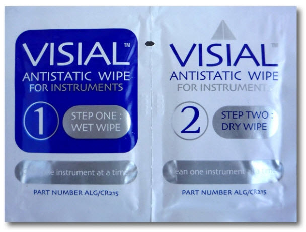 ALGLAS ALG/CR215 Visial Anti-Static Wipe for Instruments - 1+2 Twin ...