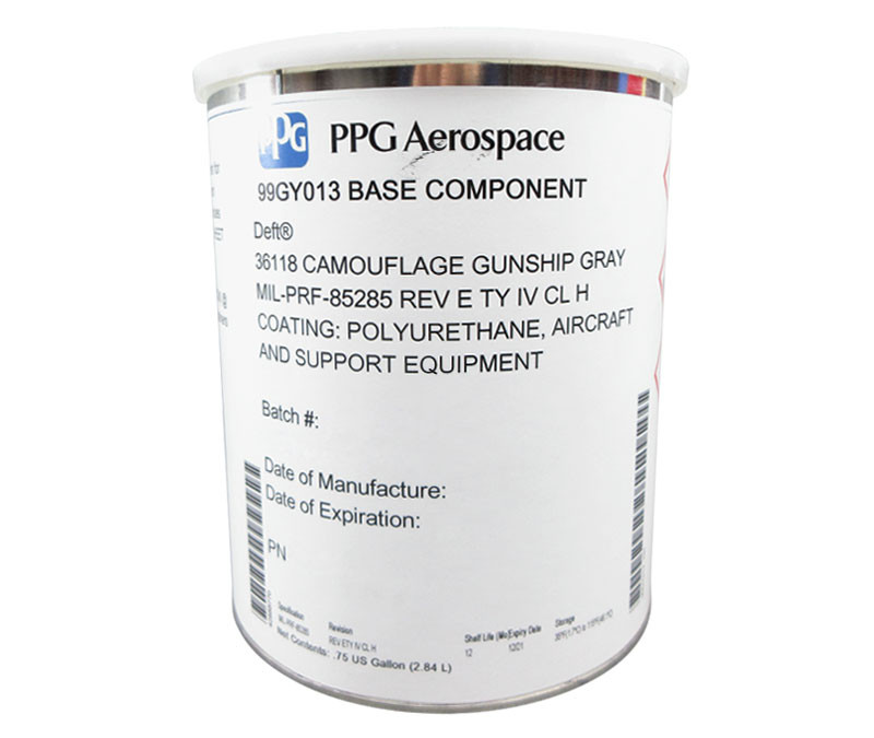 PPG Deft 99-GY-013 FS#36118 Polyurethane Topcoat – Gal.