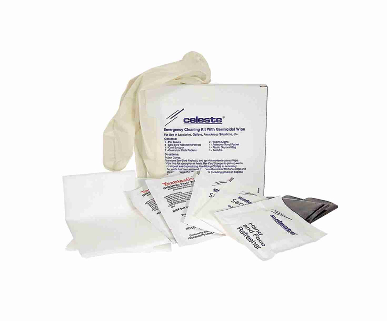 Celeste TRDCK25BH1 Biohazard Cleaning Kit at SkyGeek.com