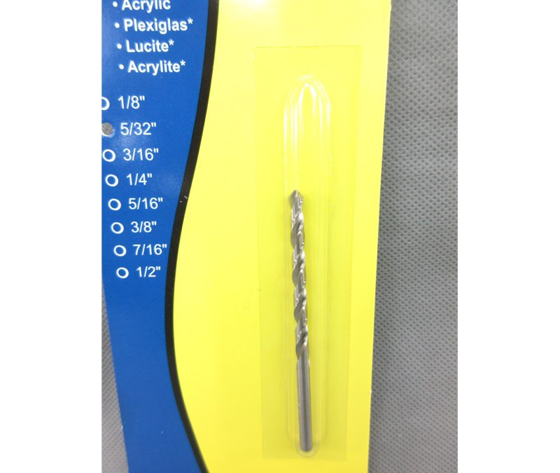Craftics 1106026 5/32" Plexiglass & Acrylic Plastic Drill Bit at ...