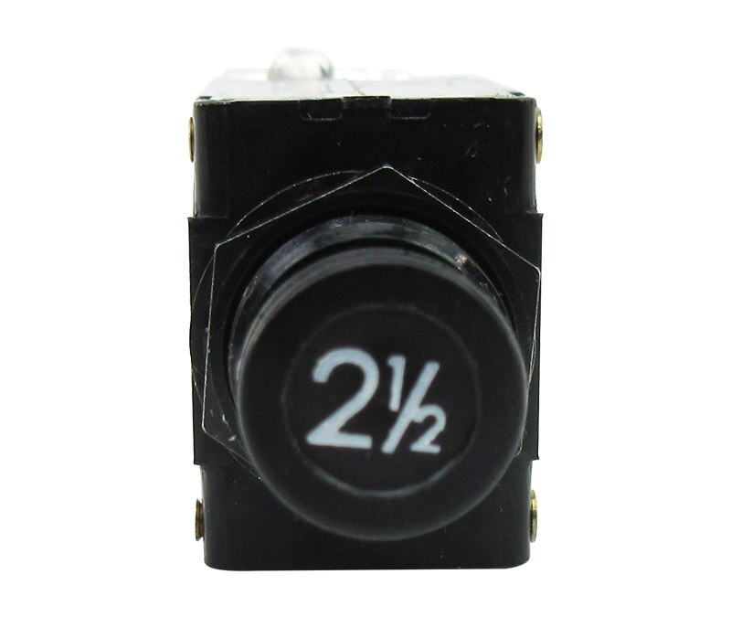 Military Standard MS3320-2-1/2 Circuit Breaker - 2-1/2 AMP at SkyGeek.com