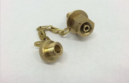 Boxell Aerospace BA2-2 (PC-1009 Equivalent) Oxygen Charge/Fill Adapter ...