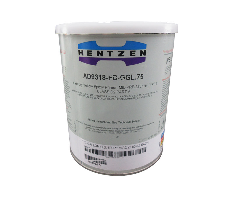 Hentzen Aeroprime Epoxy Primer - Yellow - Gallon Kit