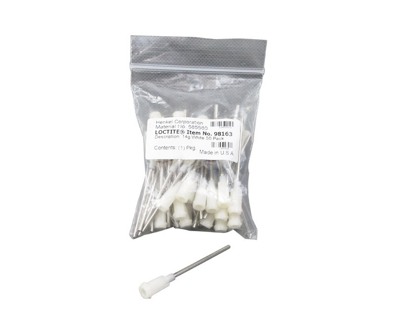 Henkel Loctite 98163 Needle - 14 Gauge - 1.5 - Ss - White - 50 Pk. at ...