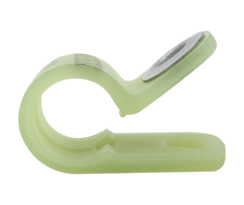 Military Standard MS25281R6 Light Green Plastic Clamp, Loop at SkyGeek.com