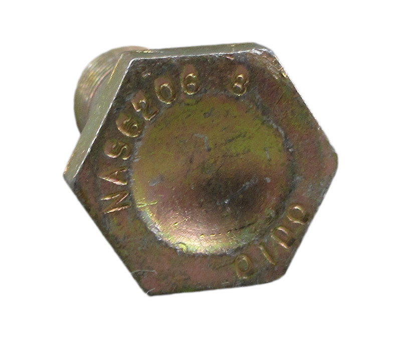National Aerospace Standard NAS6206-8 Steel Undrilled Shank Bolt, Shear ...
