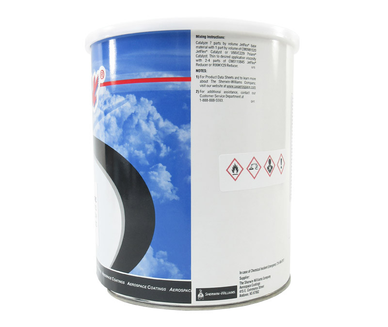 Sherwin-Williams E09013 JetFlex Flat BAC7802 Gray Water Reducible ...