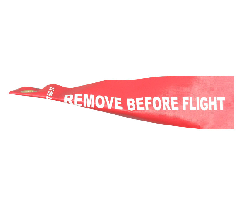 NAS Remove Before Flight Streamer, Red - 12 Inches