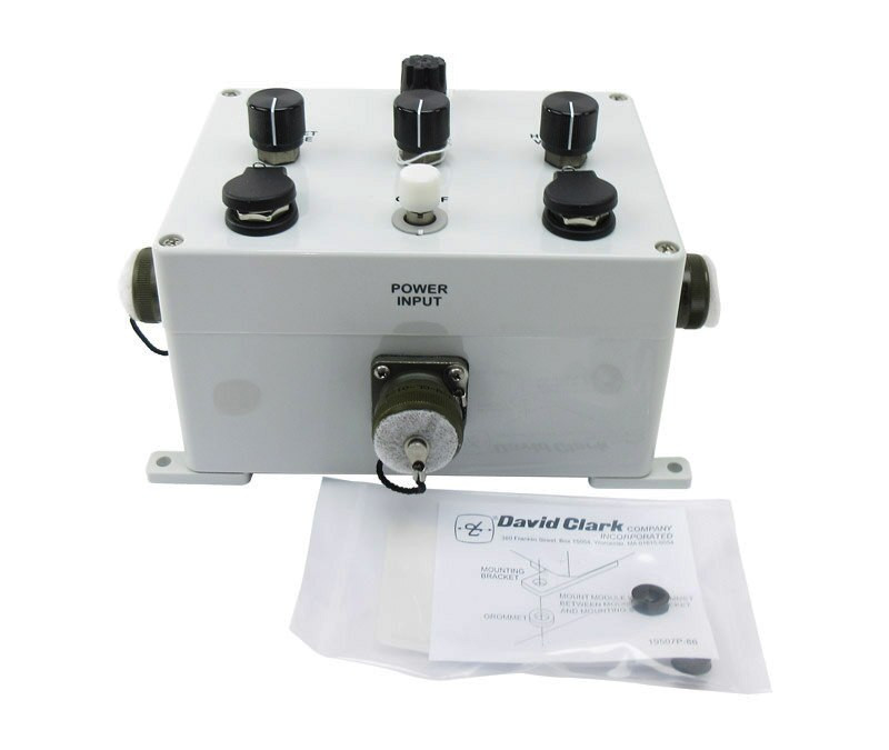 David Clark 18745G-01 Model U3800 Vehicle Intercom System Master ...