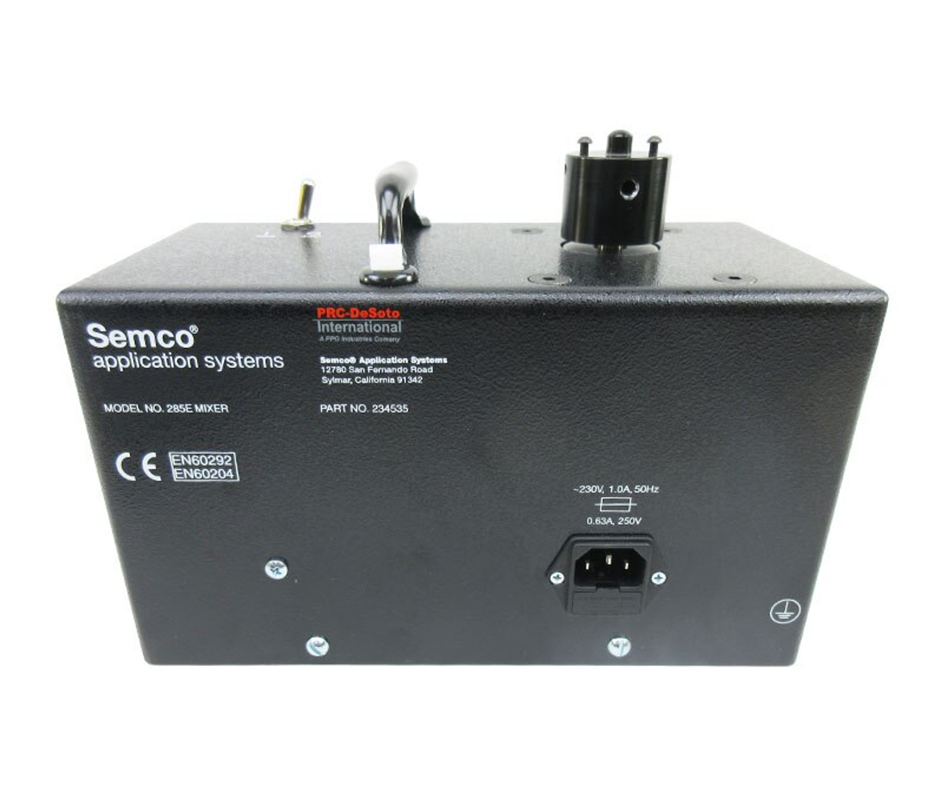 Ppg Semco Model 285 E Semkit Package Mixer Electric