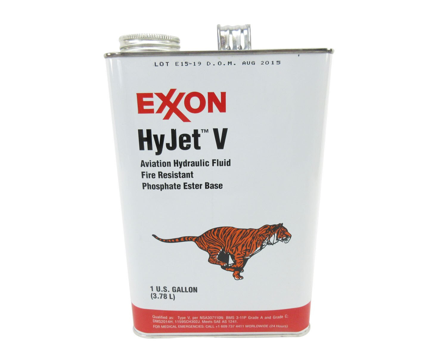 Exxon Mobil HyJet V Violet BMS 3-11P Type V, Grade A/C Spec Fire ...