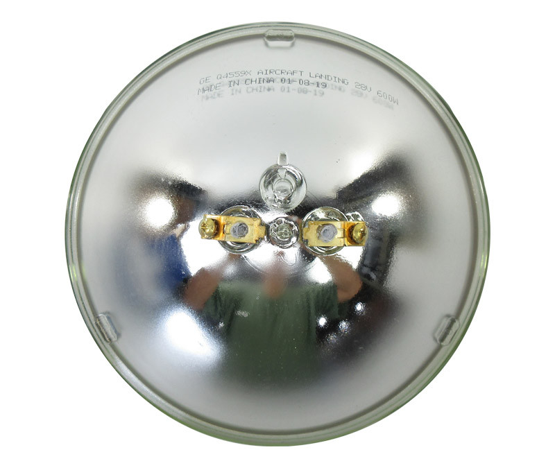 GE Lighting Q4559X PAR64 28-Volt / 600-Watt Quartz Lamp, Incandescent ...