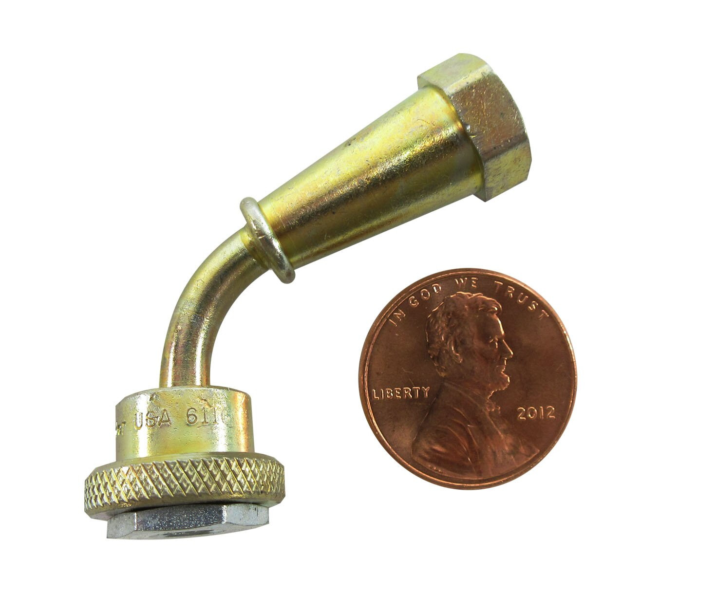 Schrader High-Pressure Strut Coupler - 1/8-Inch Female