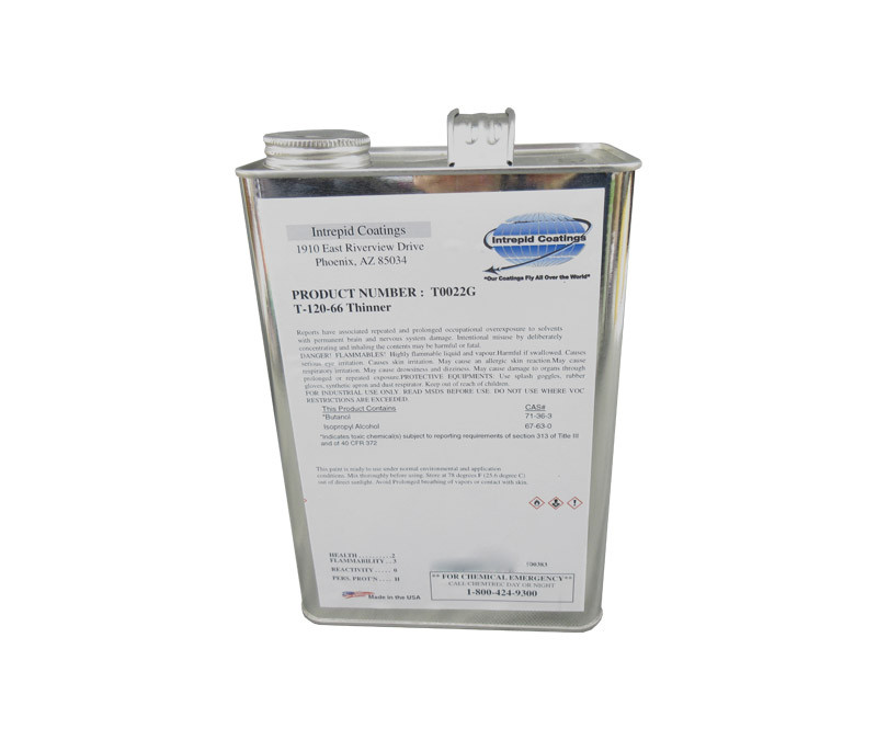 Intrepid Coatings T-120-66 Thinner for Wash Primer - Gallon Can at ...