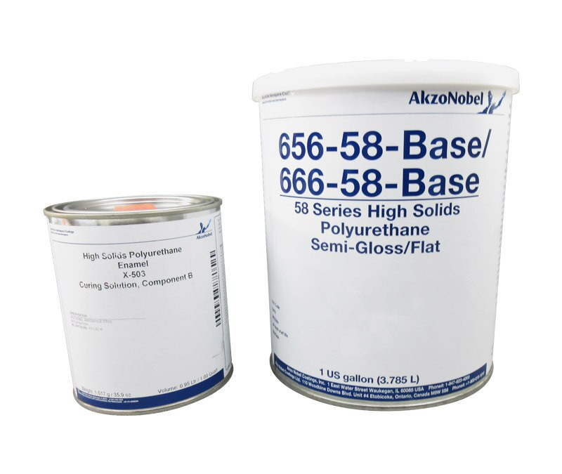 AkzoNobel 666-58-4092/X-503 FS#34092 Flat Green MIL-PRF-85285E, Type I ...
