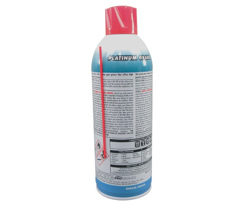 LPS 05816 Red & Redi Multi-Purpose Red Grease - 11 oz Aerosol Can at ...