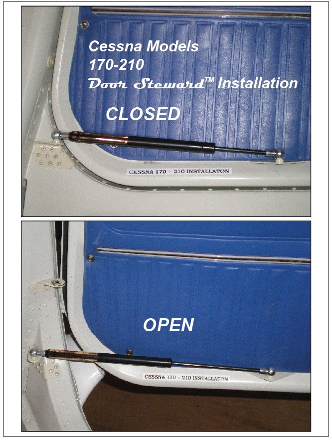 Door Steward 200C10 Cessna 170 thru 210 Cabin Door Installation Pair ...