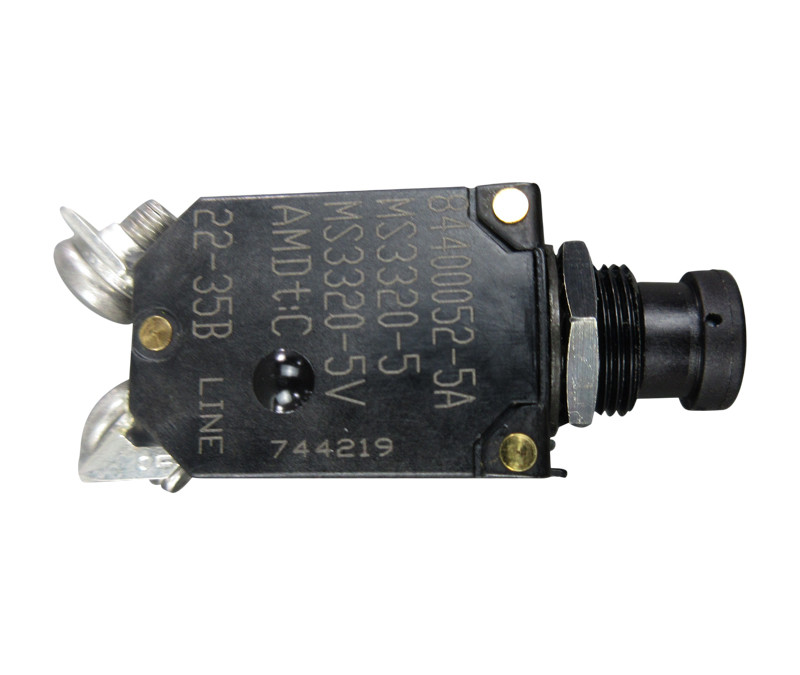 Military Standard MS3320-5 Circuit Breaker - 5 AMP at SkyGeek.com