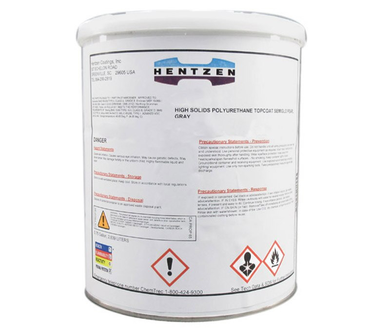 Hentzen Aerospace PS-6-G50/PH-37 Pearl Gray Semi-Gloss High-Solids ...