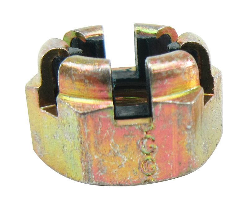 Military Standard MS17825-5 Steel Nut, Self-Locking, Slotted, Hexagon ...