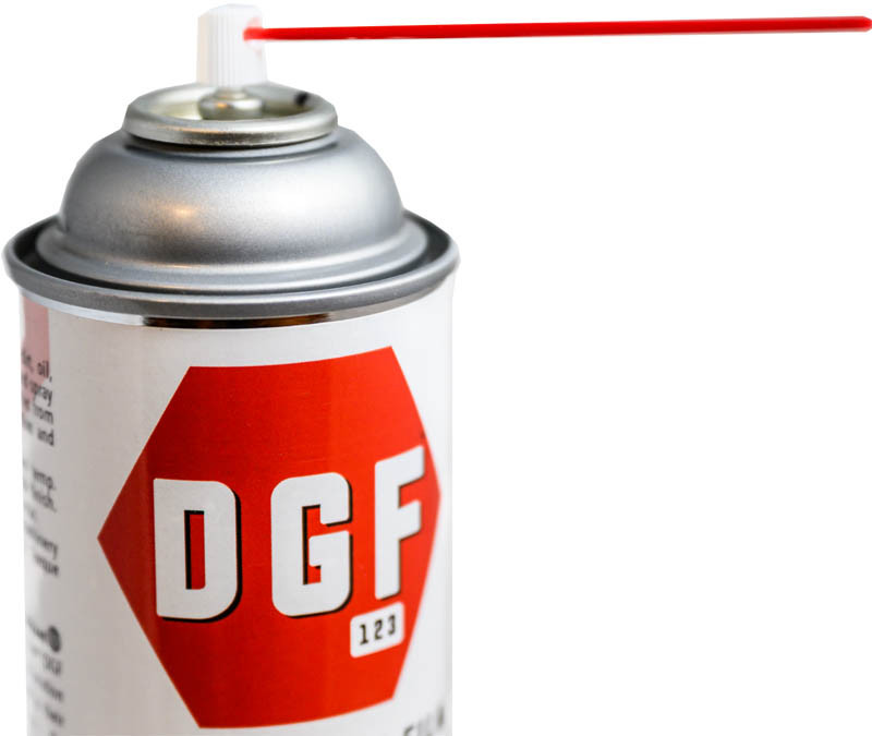 Miracle Power DGF-123 Dry Graphite Film Spray 9 oz. Can